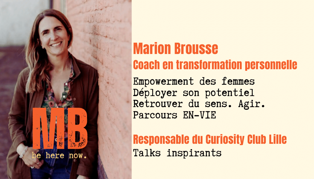 Coach développement personnel des femmes | Marion Brousse
